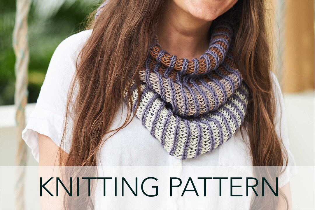 Knitting Pattern // Fisherman's Rib Two Color Brioche Summer ...