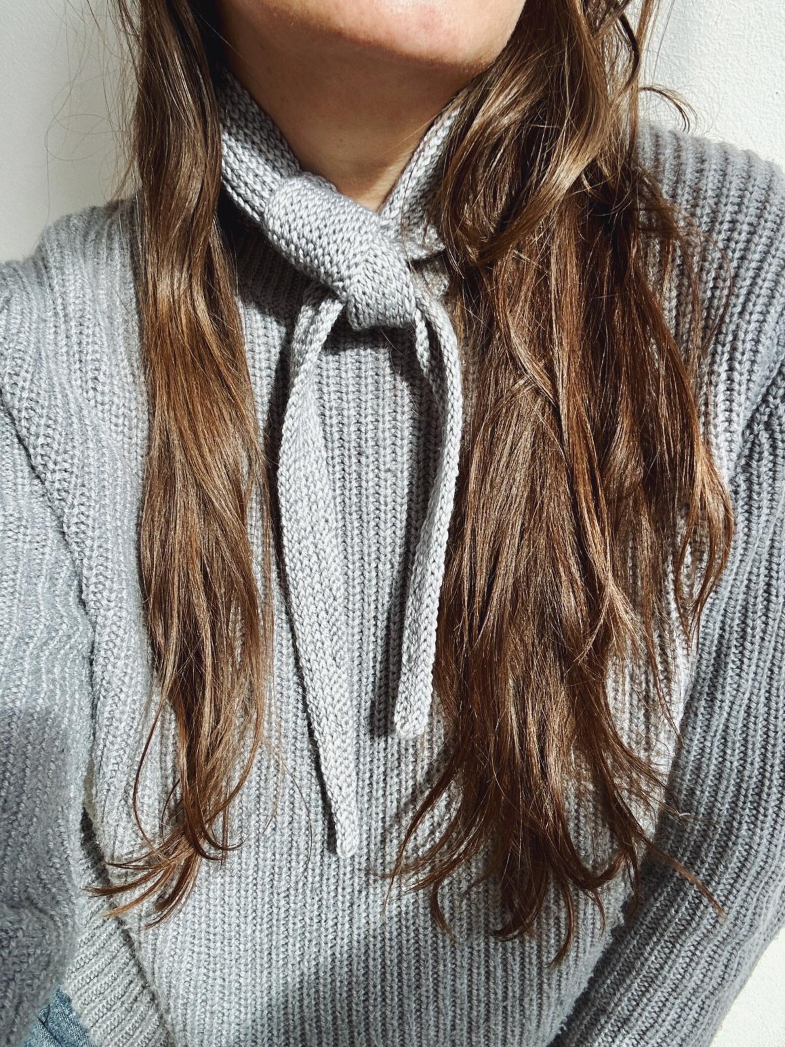 Crochet Pattern // Mini Scarf Micro Necktie Bandana Neck Warmer Ascot ...
