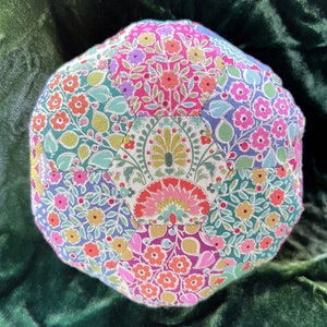Pincushion Hexagon Flower PDF Pattern - Hexagons,easy, Hand Stitched ...