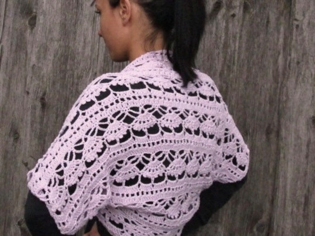 Wedding Bolero, S Size Shrugs, Lilac Bridal Shrug, Bolero Crochet ...