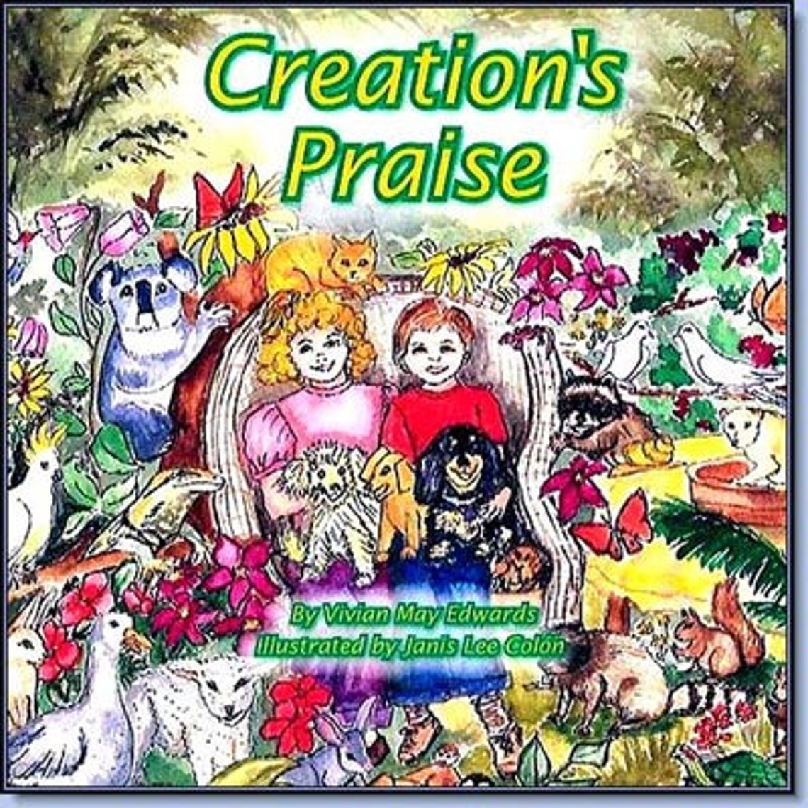 Creation's Praise Inspirational Children's Devotional - Etsy