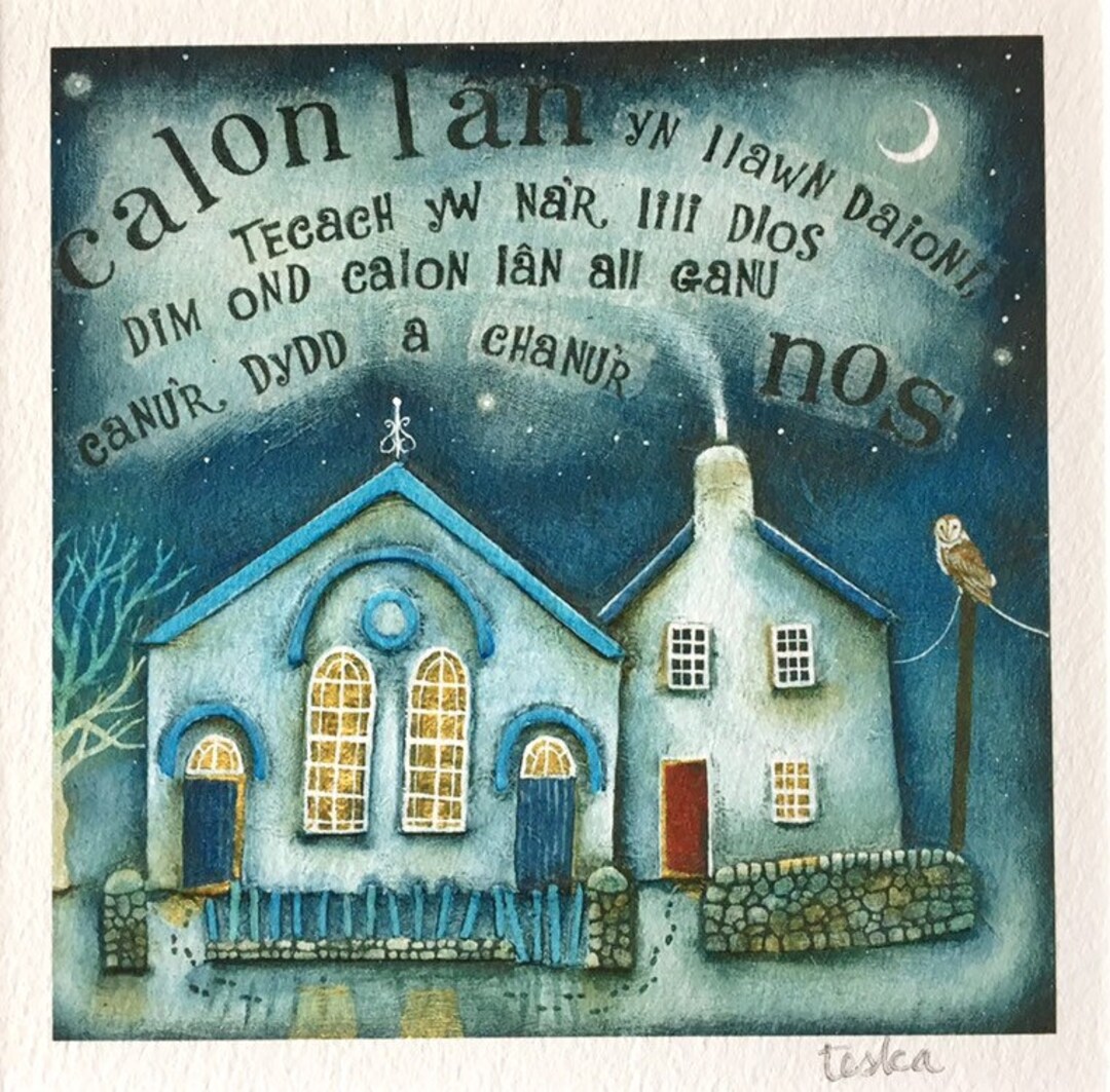 Giclee 'calon Lân' Mini Art Print - Etsy