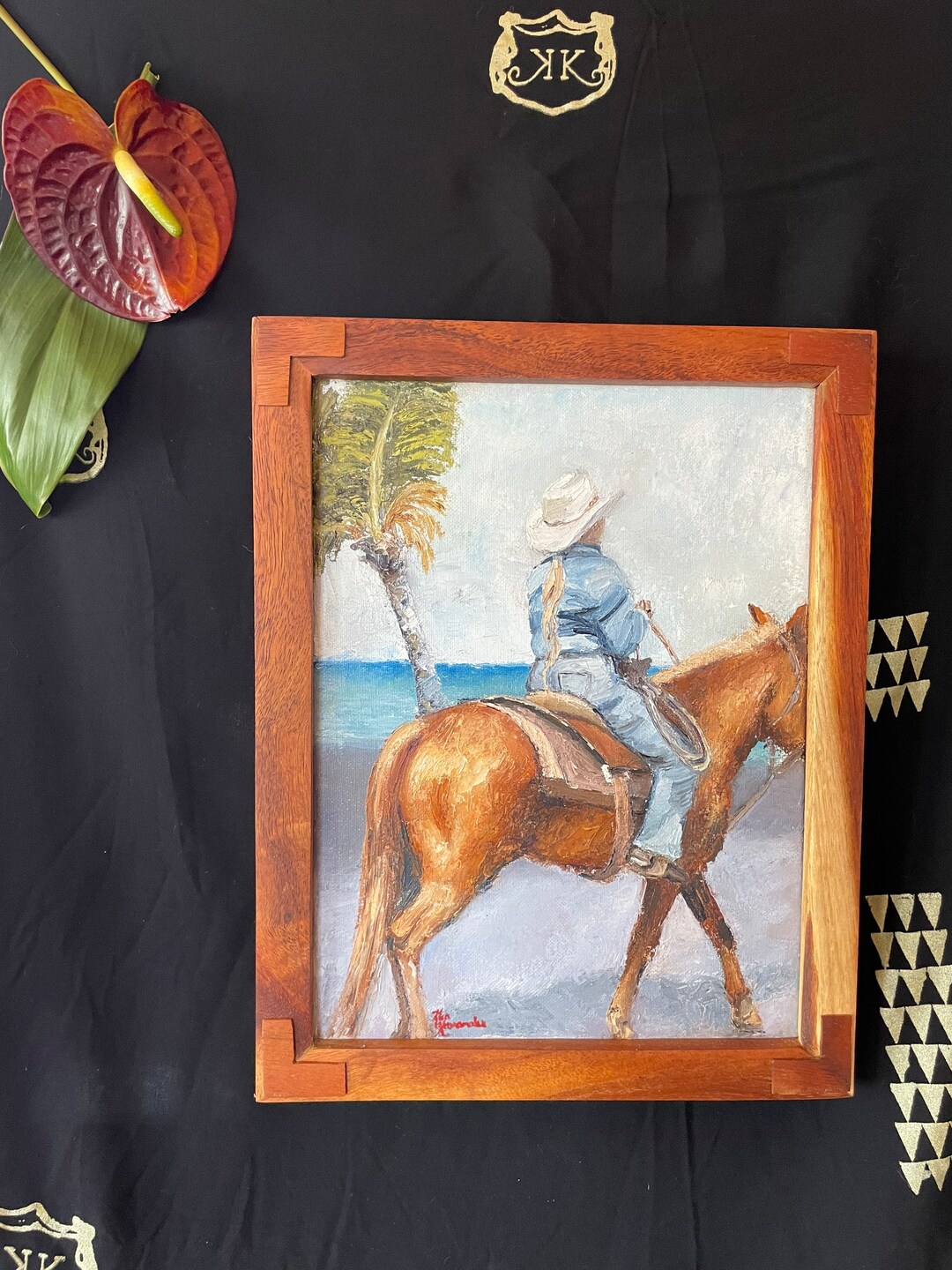 Paniolo Painting Hawaiian Art - Etsy
