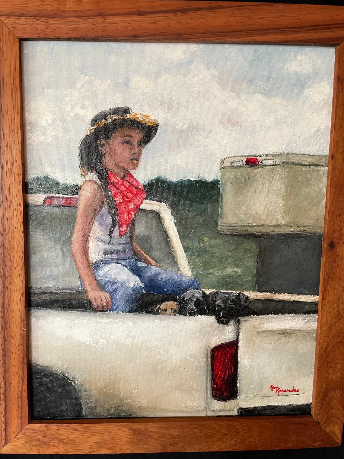 Paniolo Art Kaikamahine - Etsy