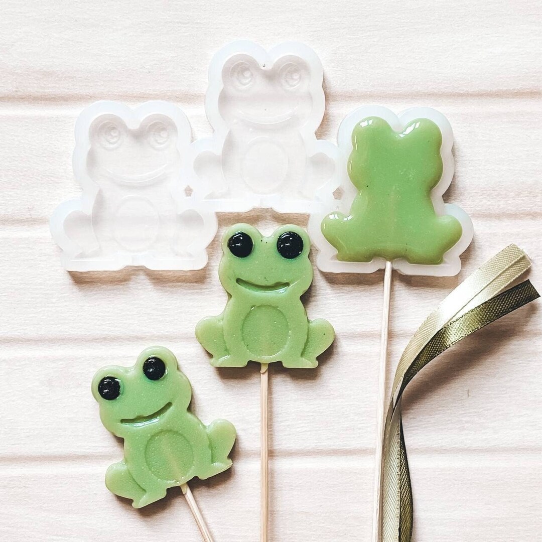 Silicone Mold "frog" Lollipop Mold Chocolate Mold - Etsy