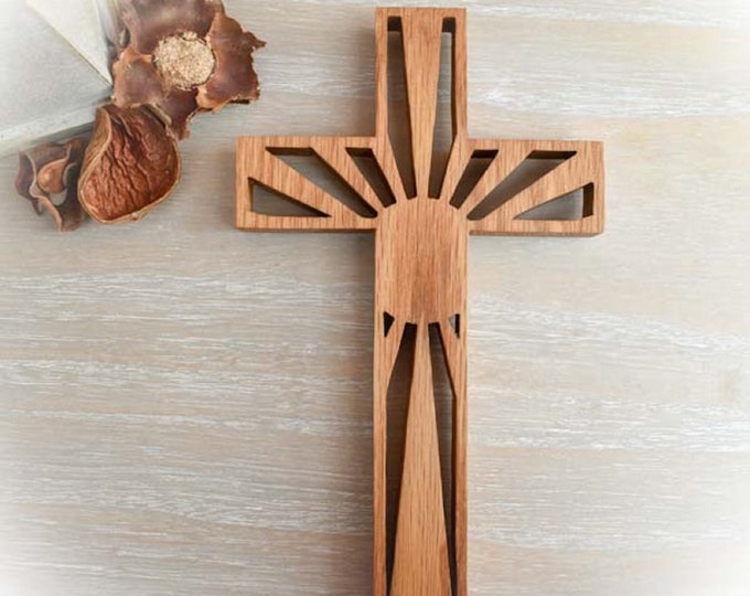 Wooden Wall Cross - Etsy