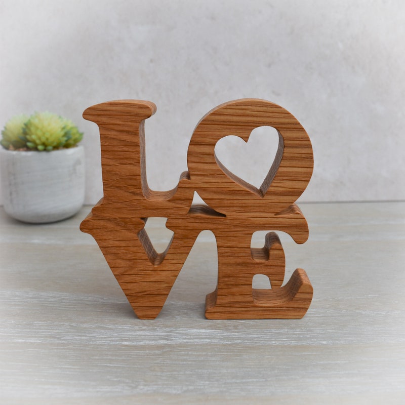 Wooden Love Sign - Etsy