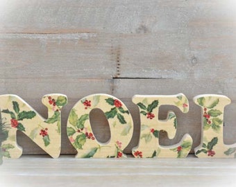 Noel Letters | Etsy