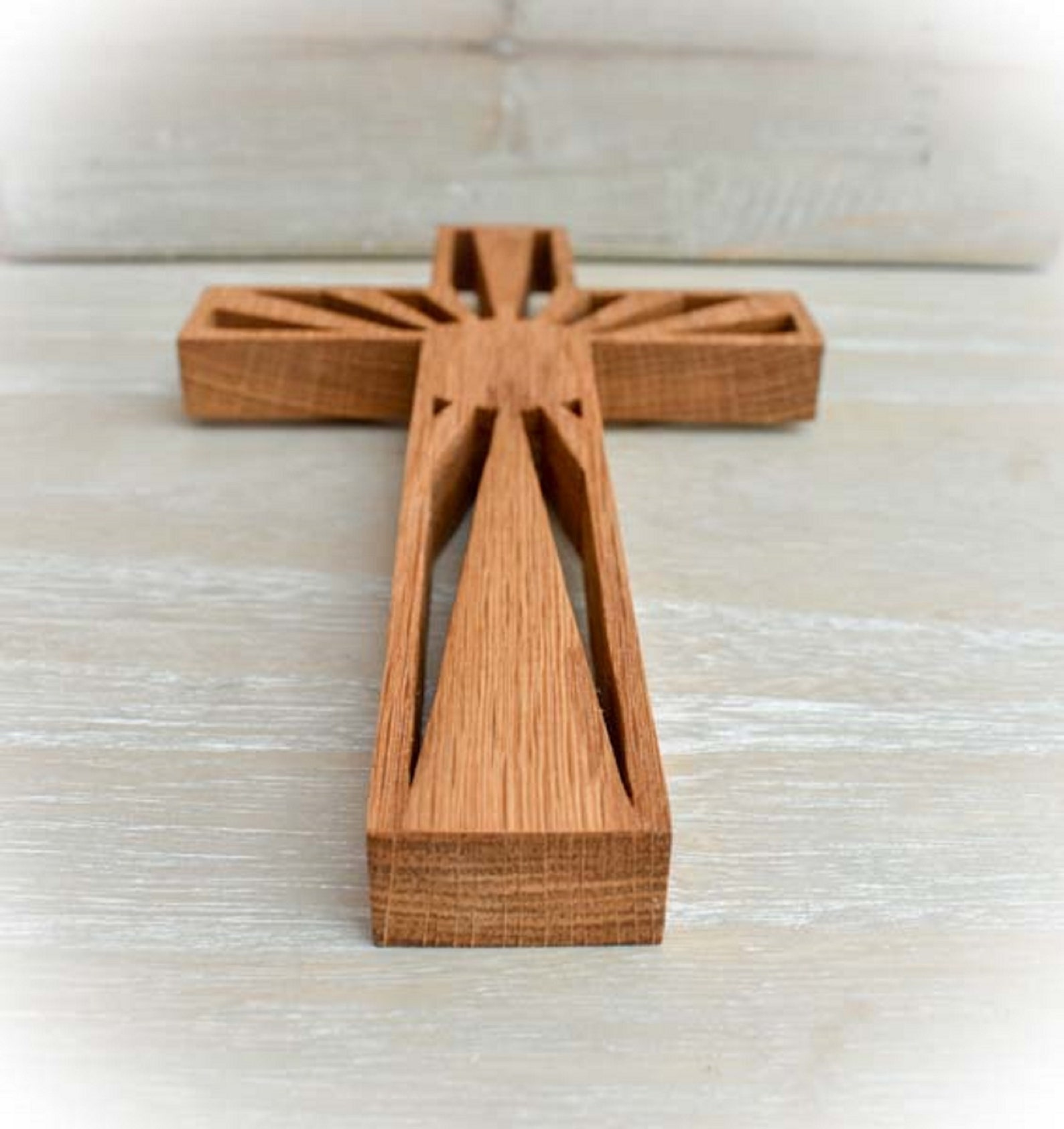 Wooden Wall Cross - Etsy