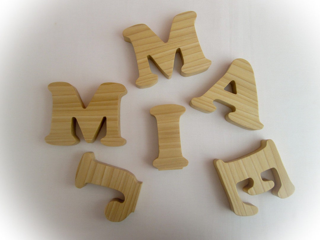 Freestanding Wooden Capital Letters - Etsy