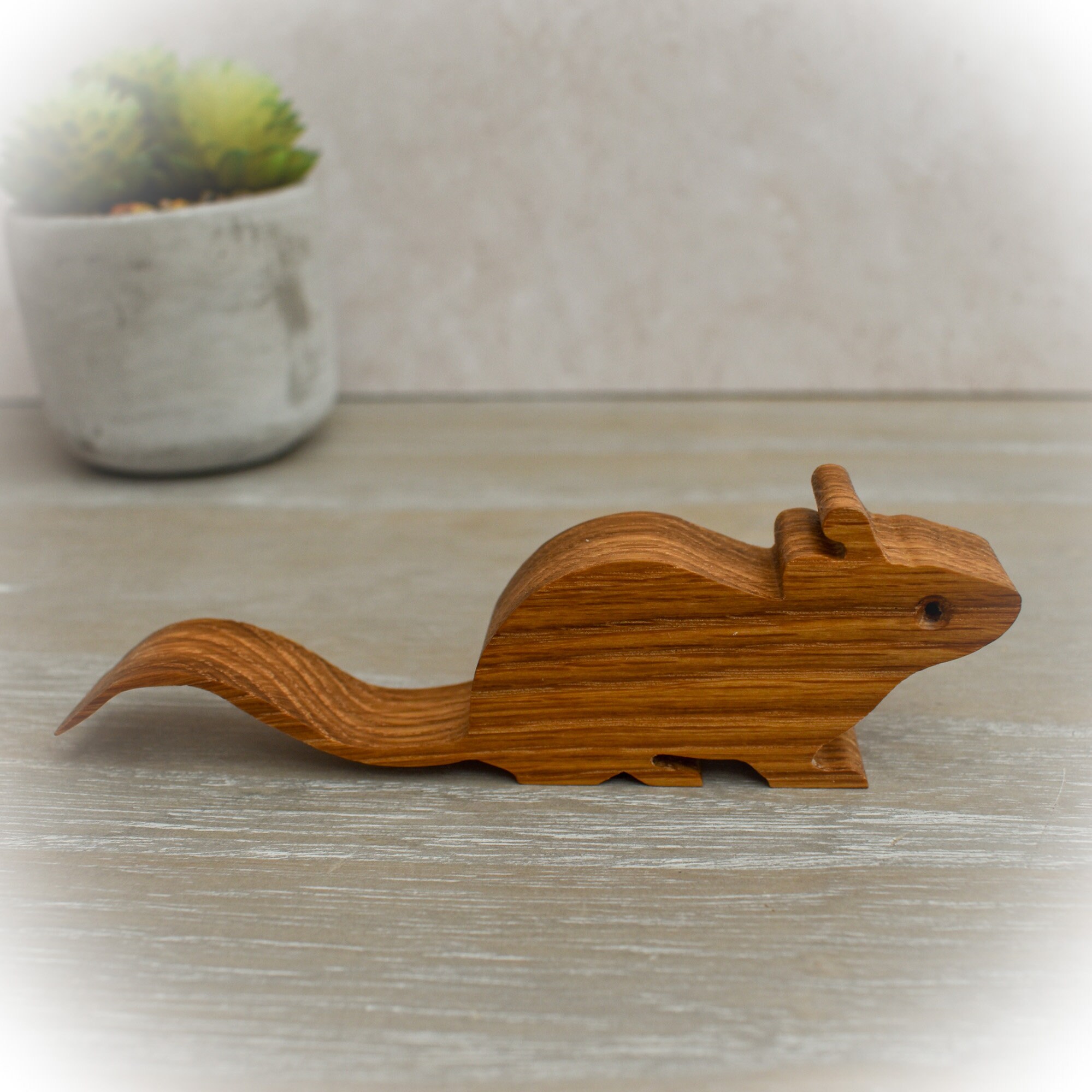 Small Wooden Mouse – Handmade Oak Animal Ornament - Etsy UK
