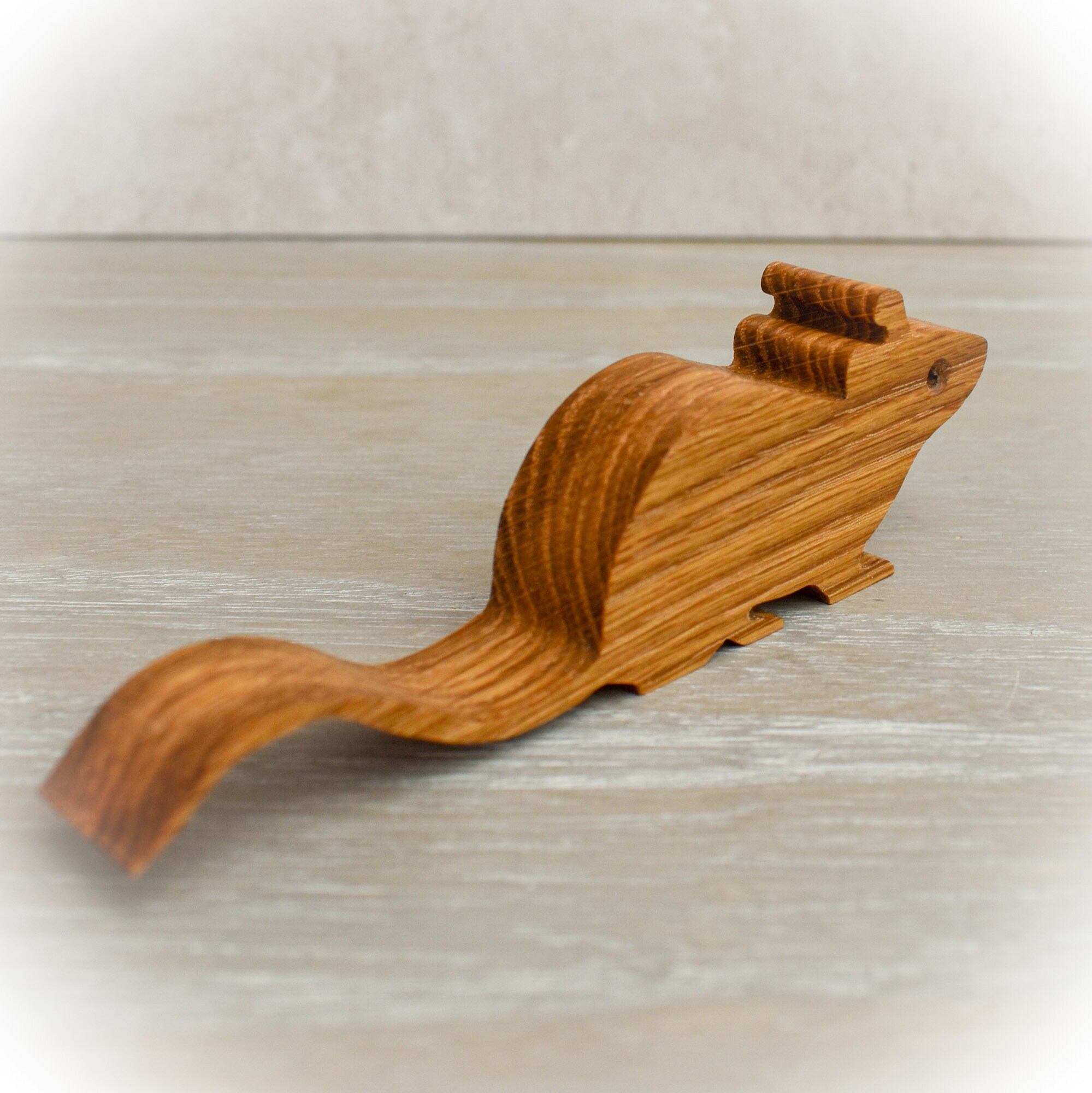 Small Wooden Mouse – Handmade Oak Animal Ornament - Etsy UK