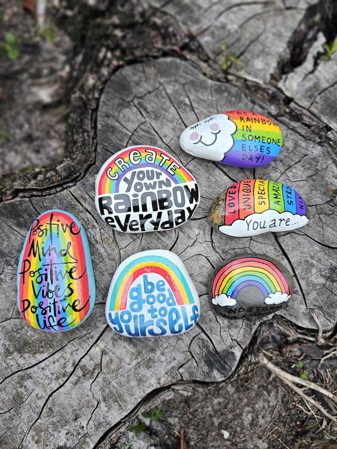 Positive Pebbles / Kindness Rocks / Inspirational Rocks / Quotes on ...