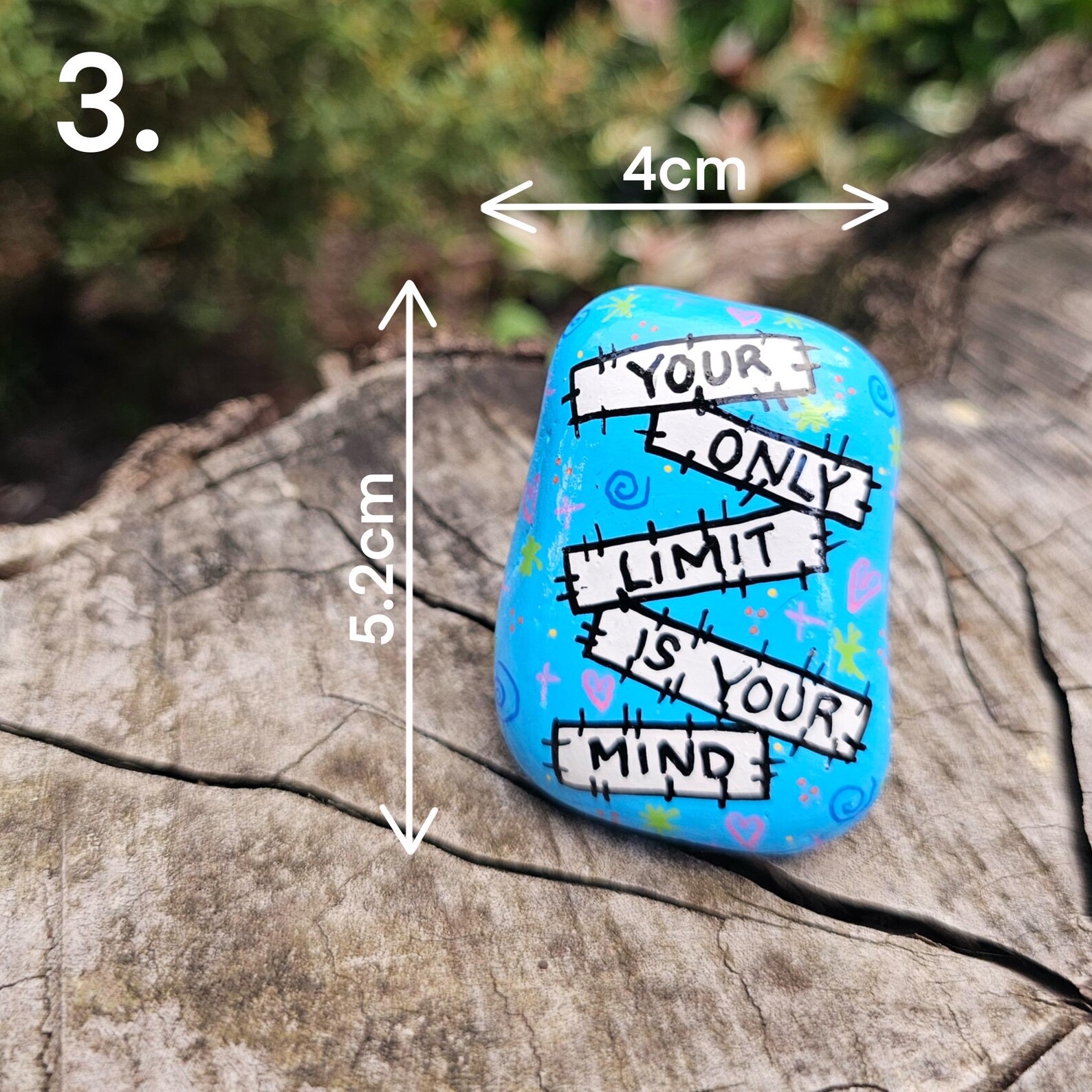 Positive Pebbles Kindness Rocks Inspirational Rocks With MINI MESSAGES ...