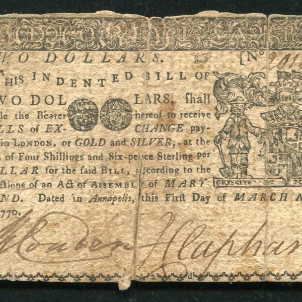 Colonial Currency - Etsy