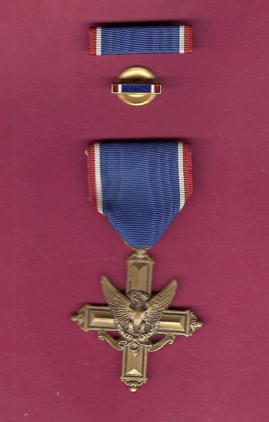 WWII WW2 US Army Distinguished Service Cross Medal With Case - Etsy