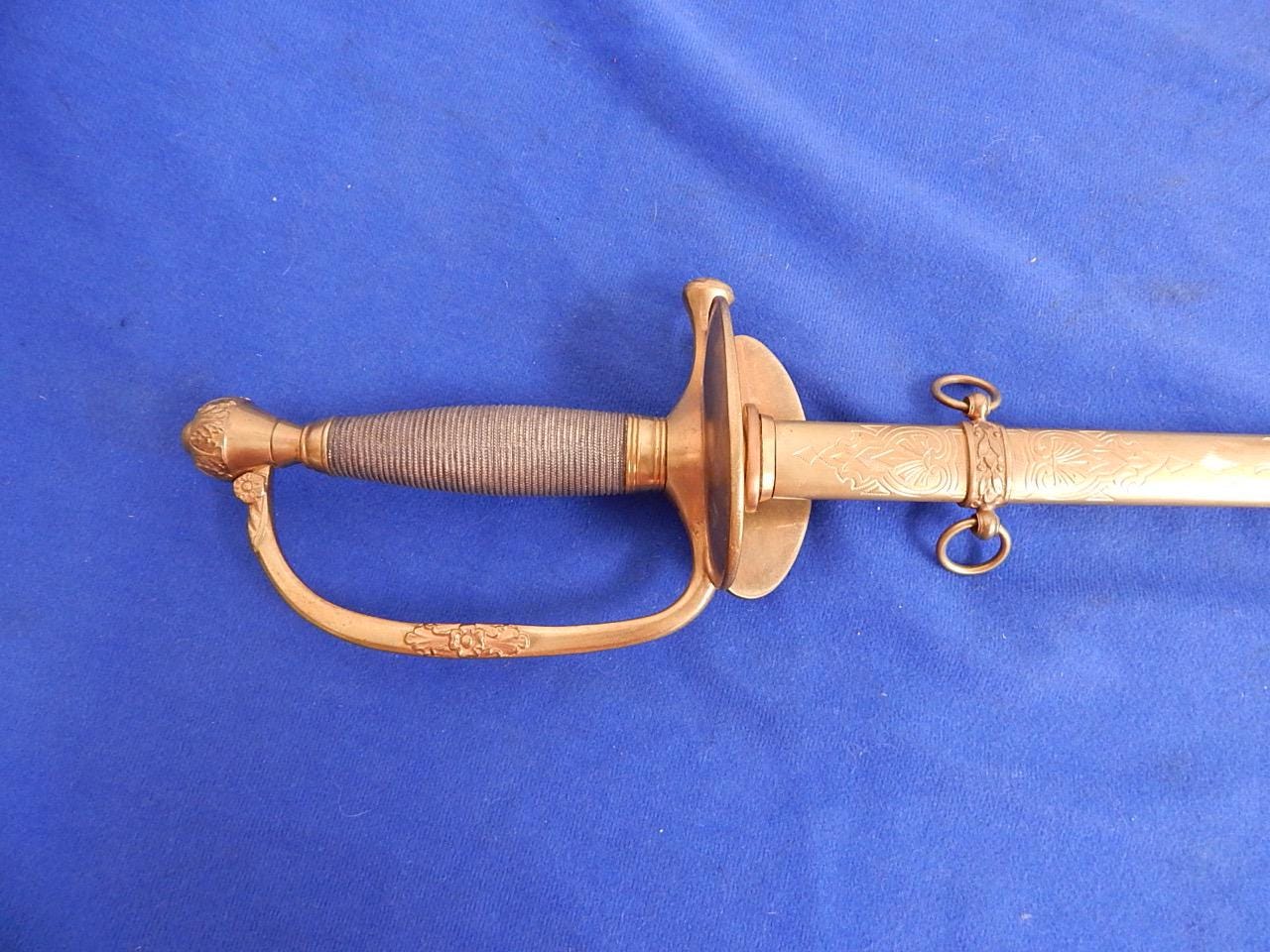 1870s-80s US General's Sword With Scabbard - Etsy