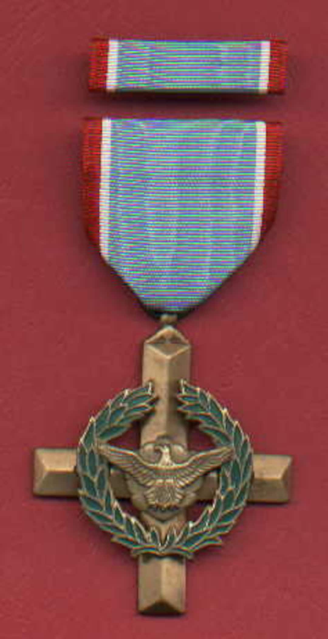 US Air Force Distinguished Service Cross With Ribbon Bar - Etsy