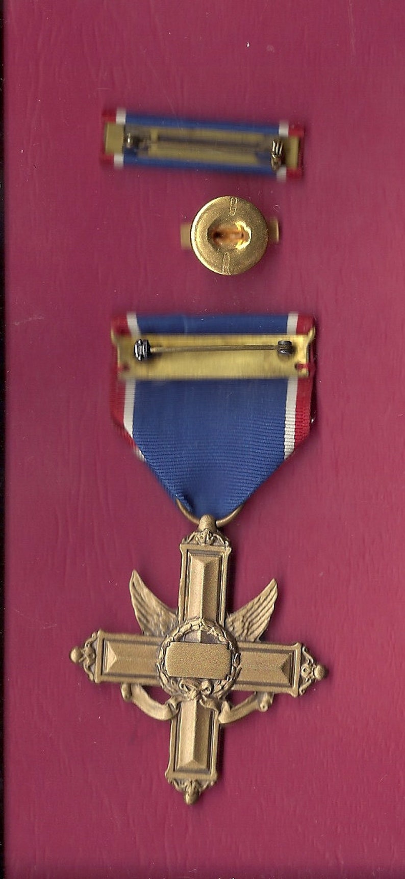 WWII WW2 US Army Distinguished Service Cross Medal With Case - Etsy
