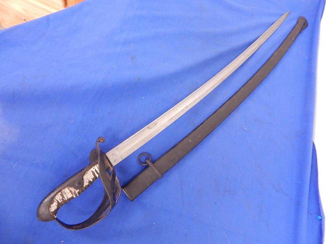 Meiji Era 1860s-1910s Japanese Type 8 Cavalry Troopers Sword With ...