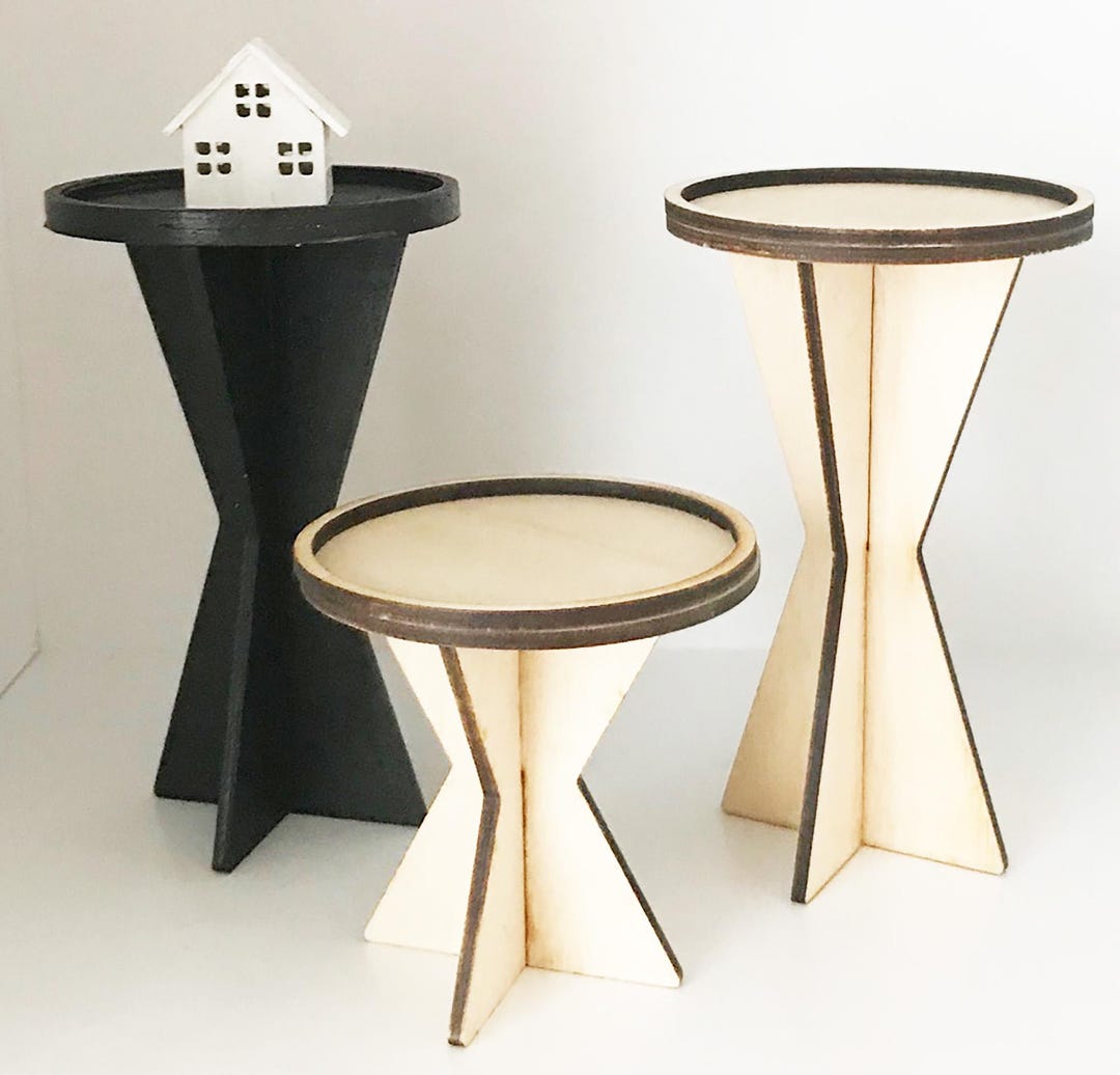 DIY Mini Rooms Diorama Table 1:6 Scaled Miniature Table Set Decorative ...