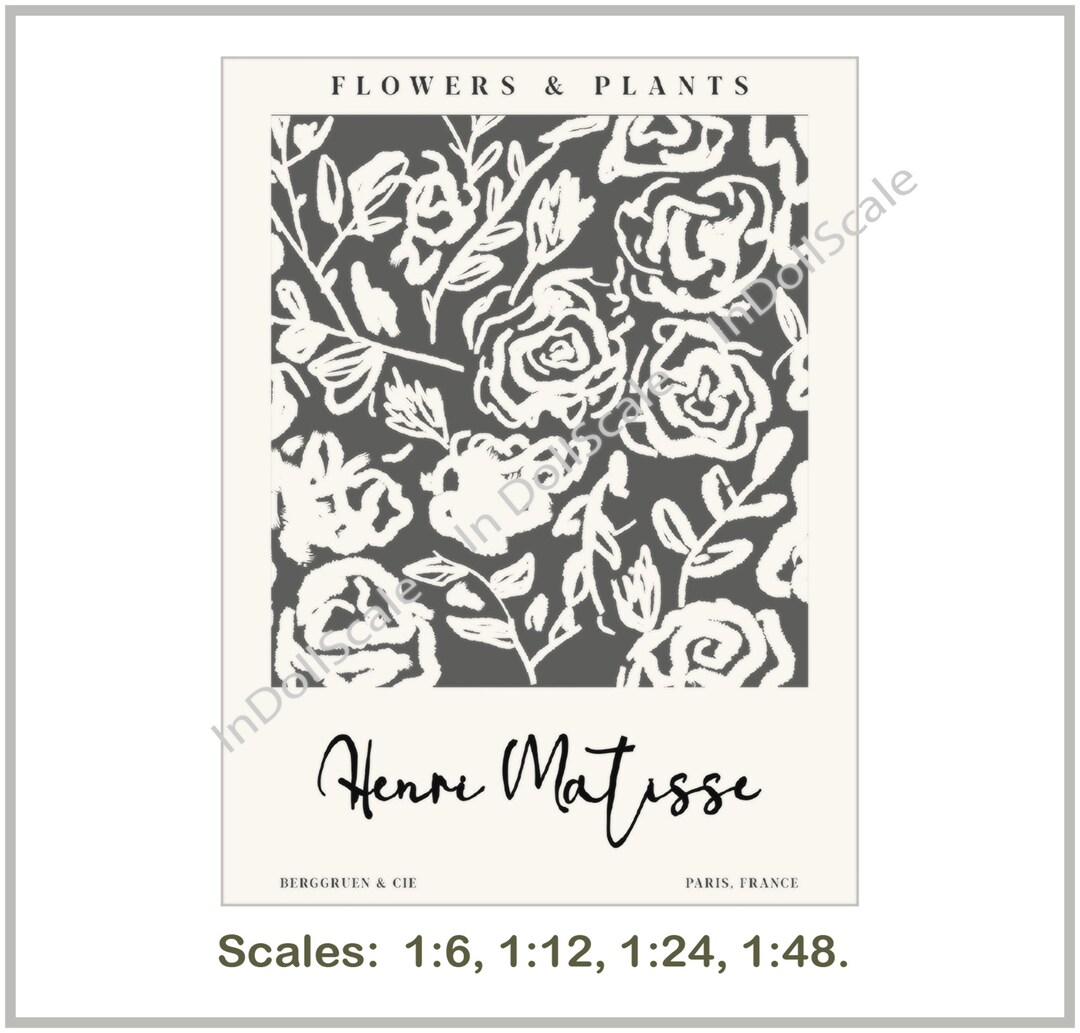 Henri Matisse, Doll House Accessories, Henri Matisse Poster, Matisse ...