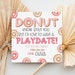 Donut Kids Playdate Cards Summer Printable Kids Calling Cards Contact ...