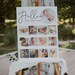 Printable Babys First Birthday Photo Collage Poster First Birthday ...