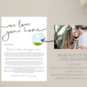 Printable Home Offer Letter Editable House Offer Letter Home Love ...