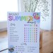 Kids Printable Summer Chore Chart DIY Editable Kids to Do List Chore ...