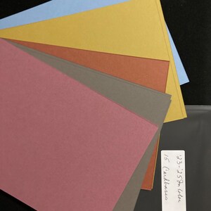 Stampin' Up Cardstock Half Sheets of Various Colors of Card Stock Paper ...
