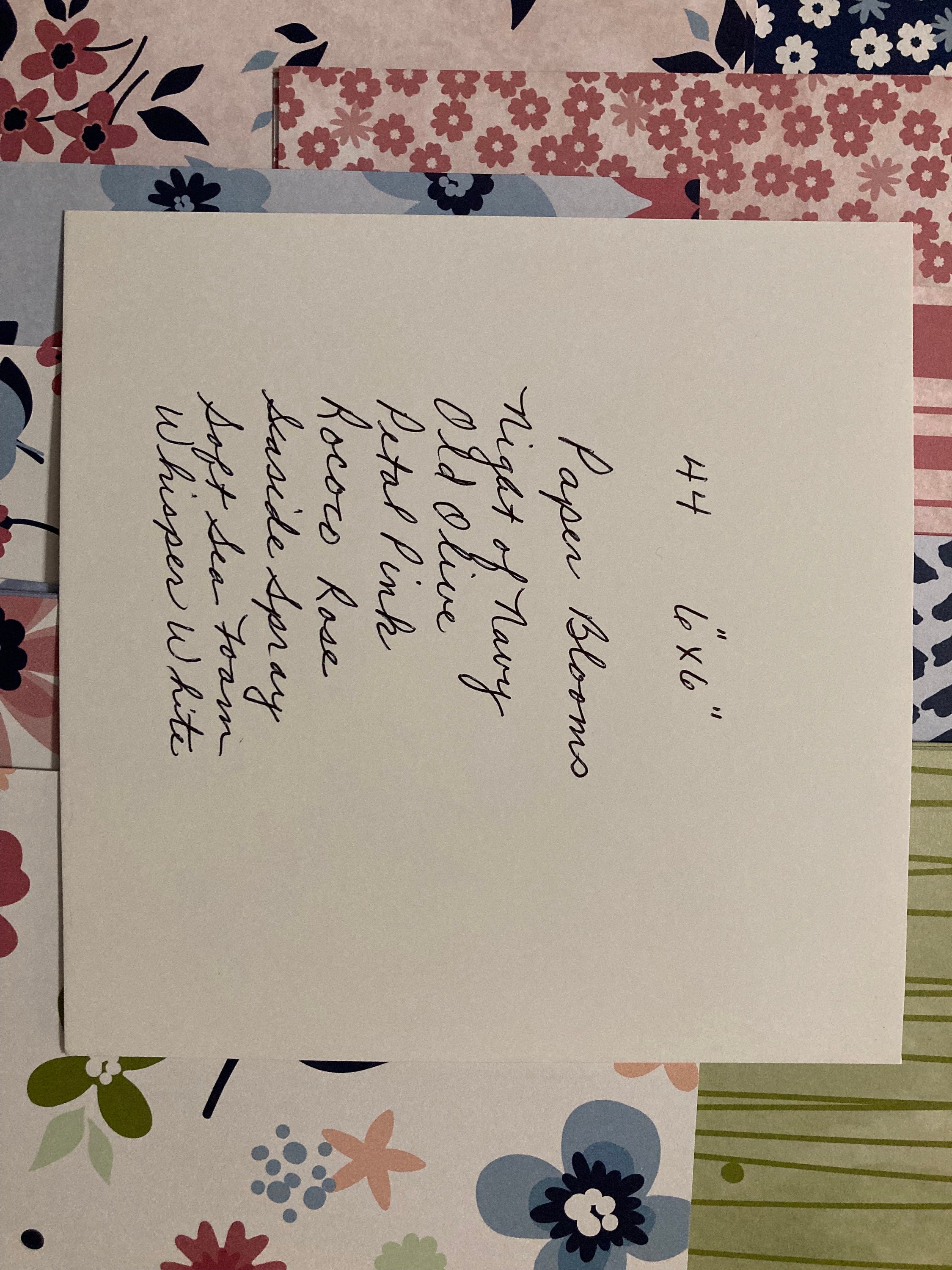 Stampin' Up Cardstock 6x6 Packs of Various Colors of Card Stock Paper ...