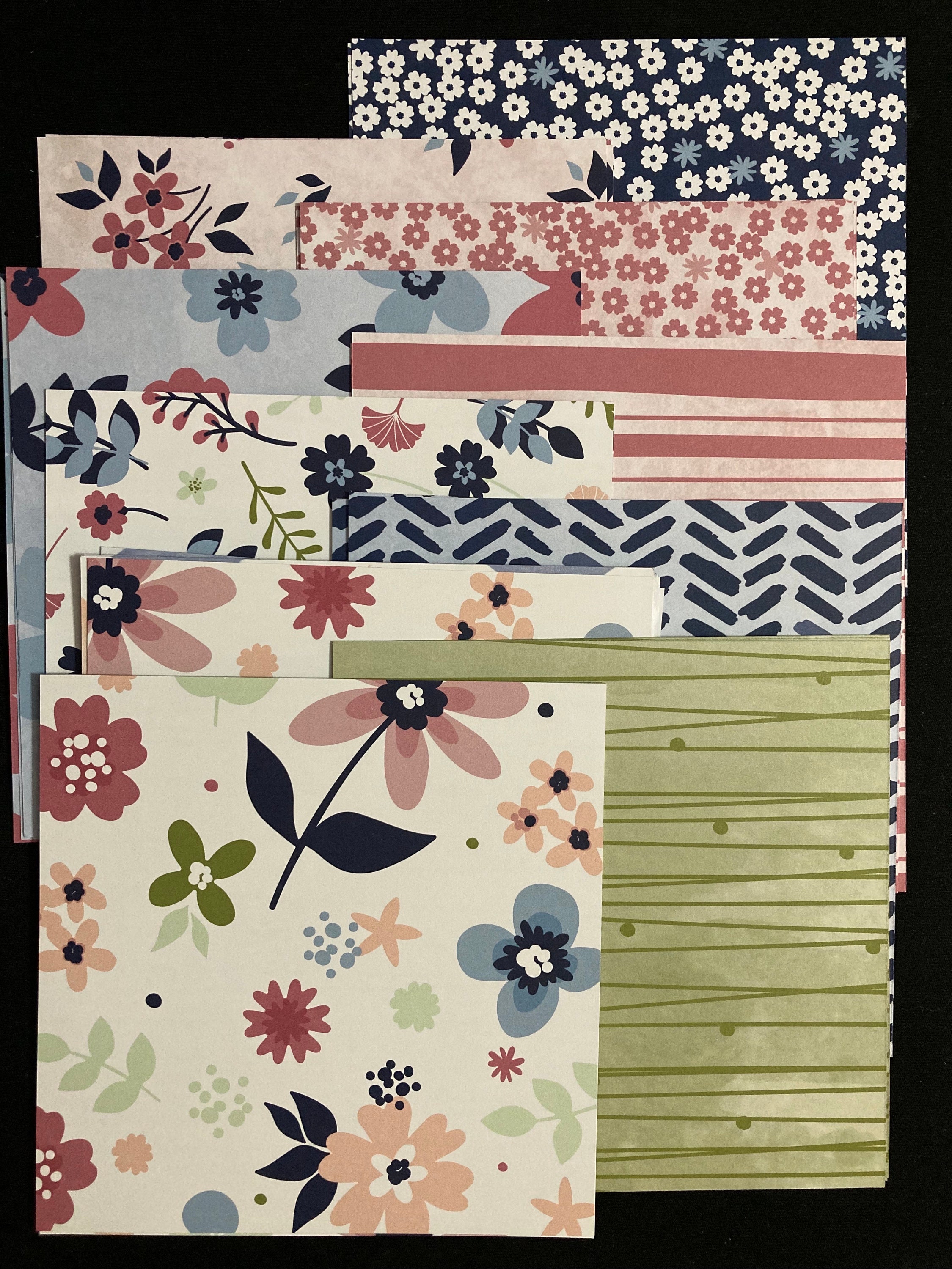 Stampin' Up Cardstock 6x6 Packs of Various Colors of Card Stock Paper ...