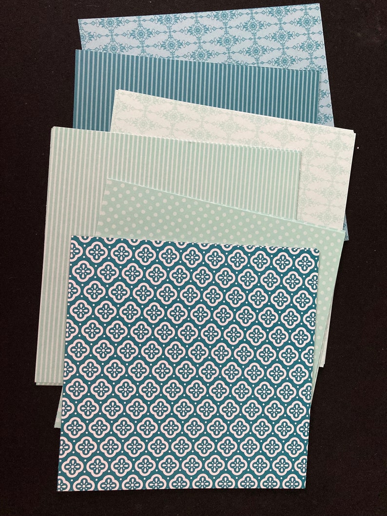 Stampin' Up Cardstock 6x6 Packs of Various Color Sets of Card Stock ...