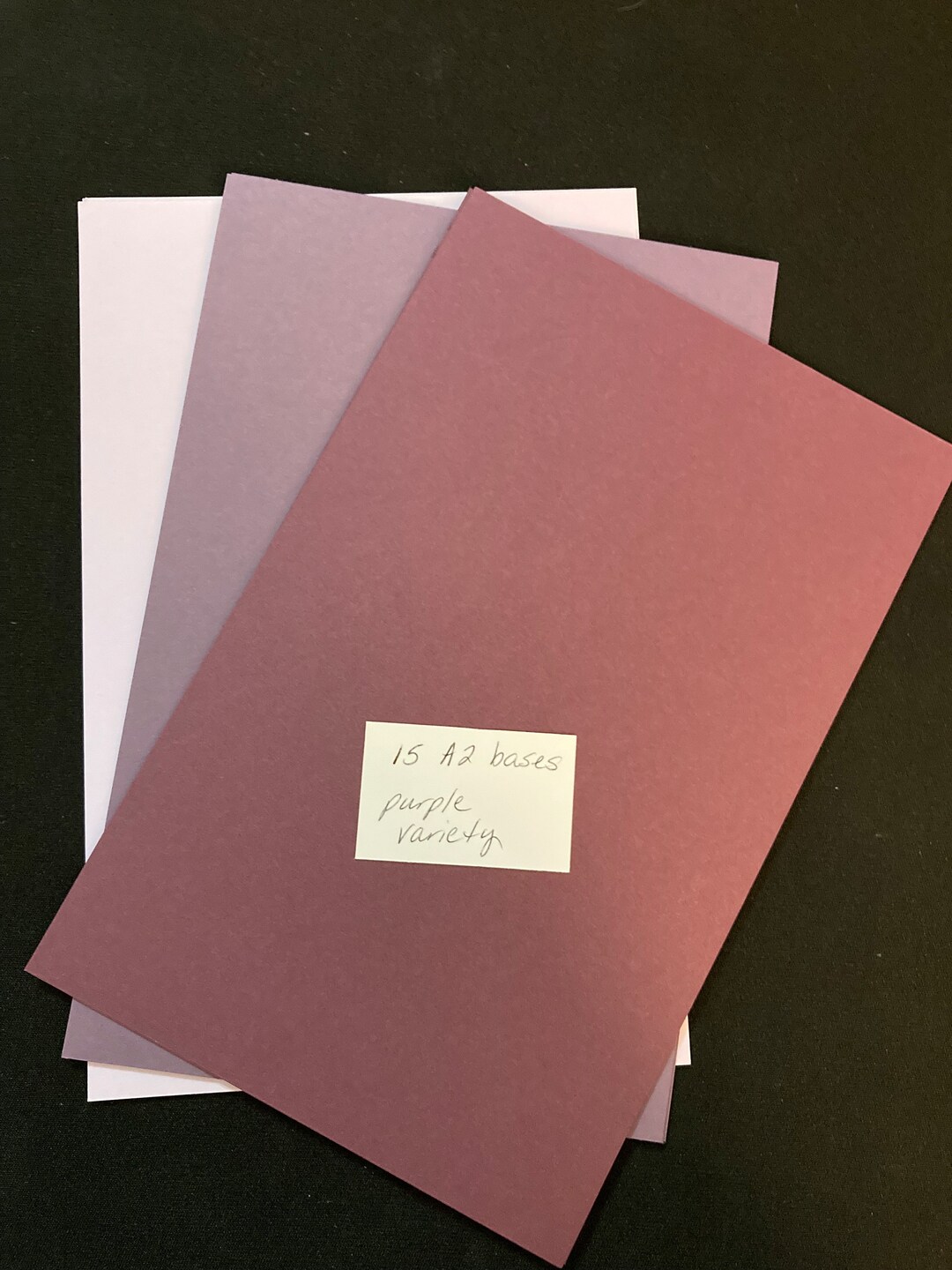 Stampin' Up Cardstock Half Sheets of Various Colors of Card Stock Paper ...