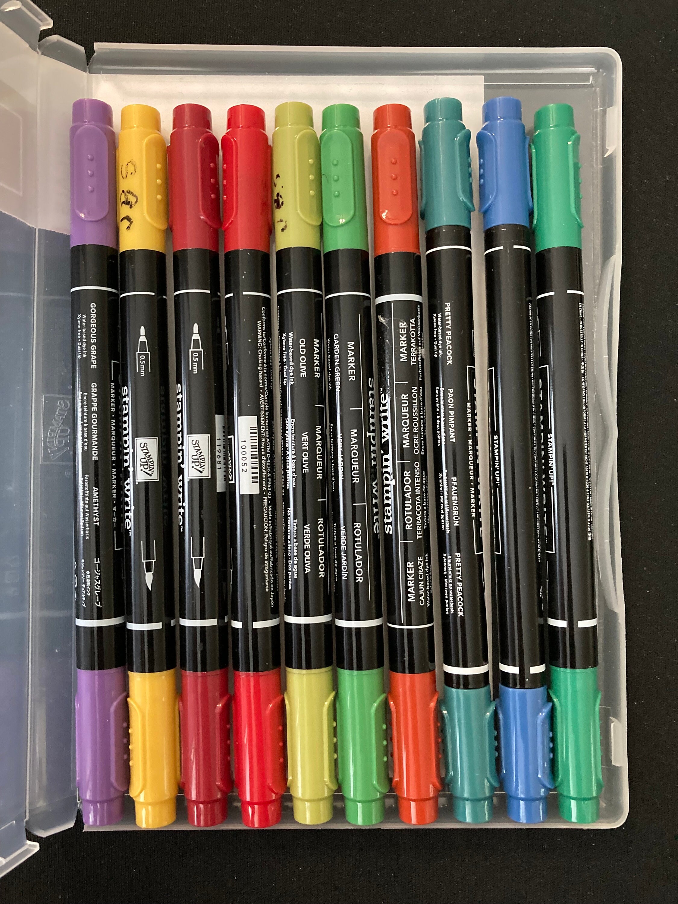 Stampin up Classic / Matching Dual Tip Marker Sets - Etsy