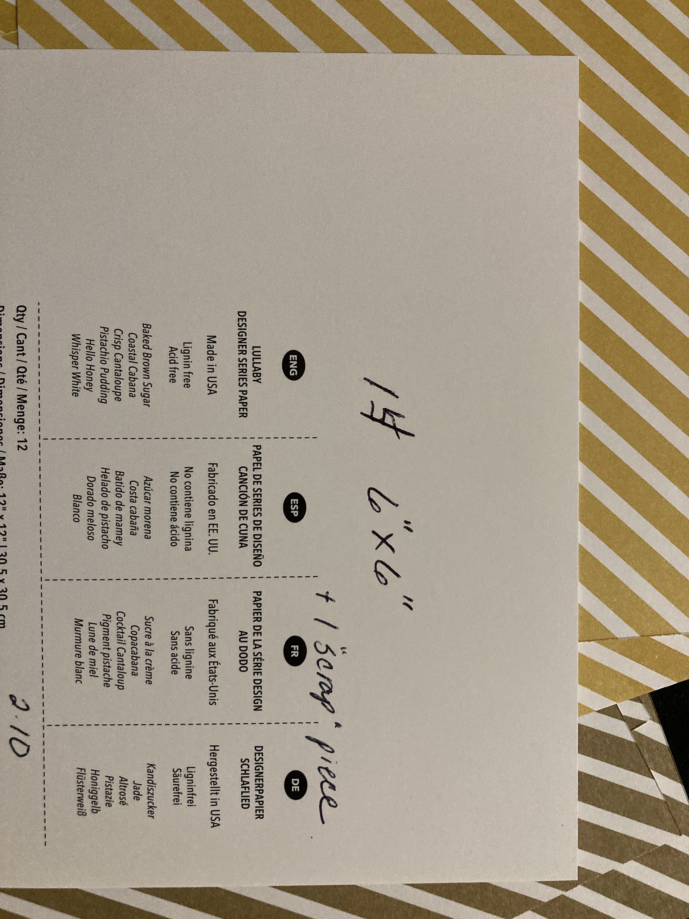 Stampin' Up Cardstock 6x6 Packs of Various Colors of Card Stock Paper ...