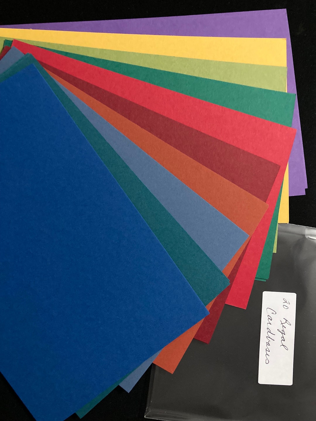 Stampin' Up Cardstock Half Sheets of Various Colors of Card Stock Paper ...