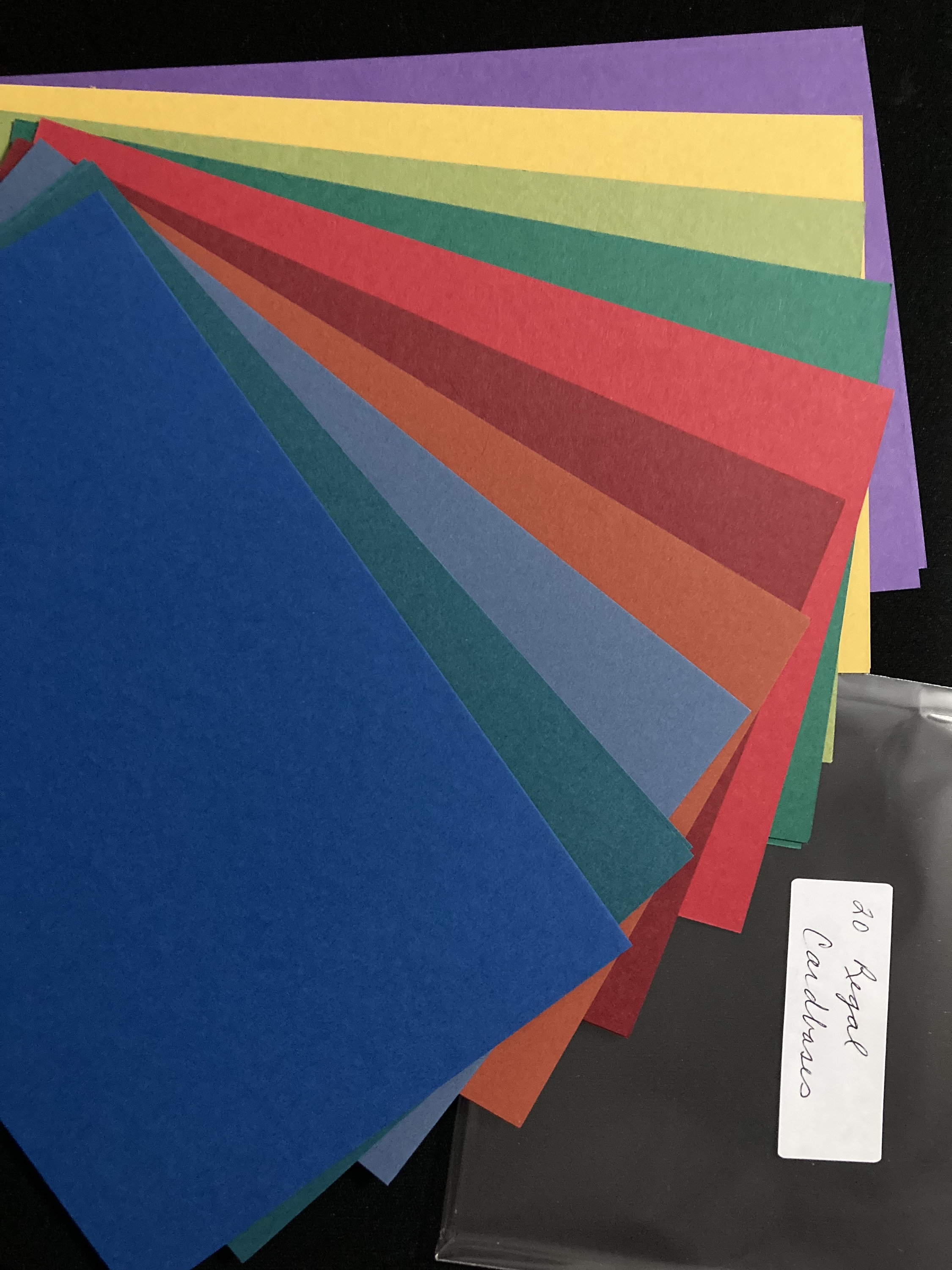 Stampin' Up Cardstock Half Sheets of Various Colors of Card Stock Paper ...