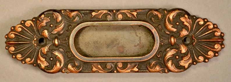 8 Neo Classical Decorative Antique Victorian Brass Window Sash Lifts ...