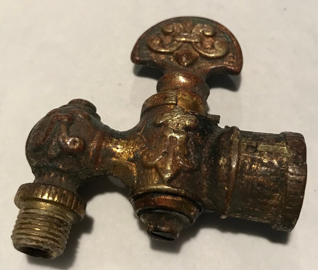 Fancy Antique Cast Brass Gas Stop Valve Antique Gas Lighting Fixture - Etsy