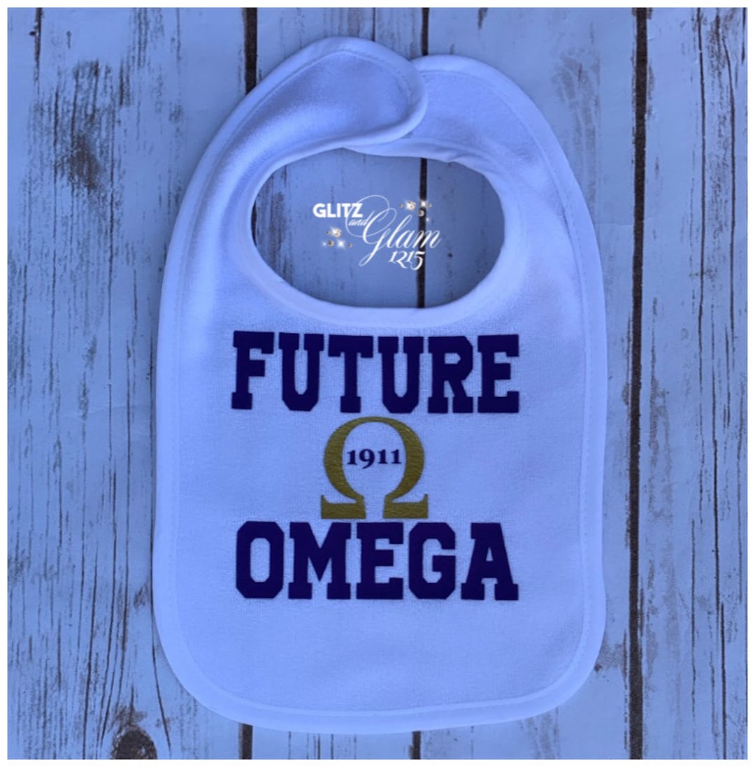 Future Fraternity Baby Bib / Omega Psi Phi, Kappa Alpha Psi, Alpha Phi ...