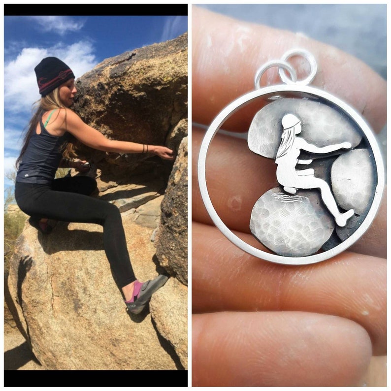 Custom Jewelry for Climbers, Gift for Climbing Lovers - Etsy
