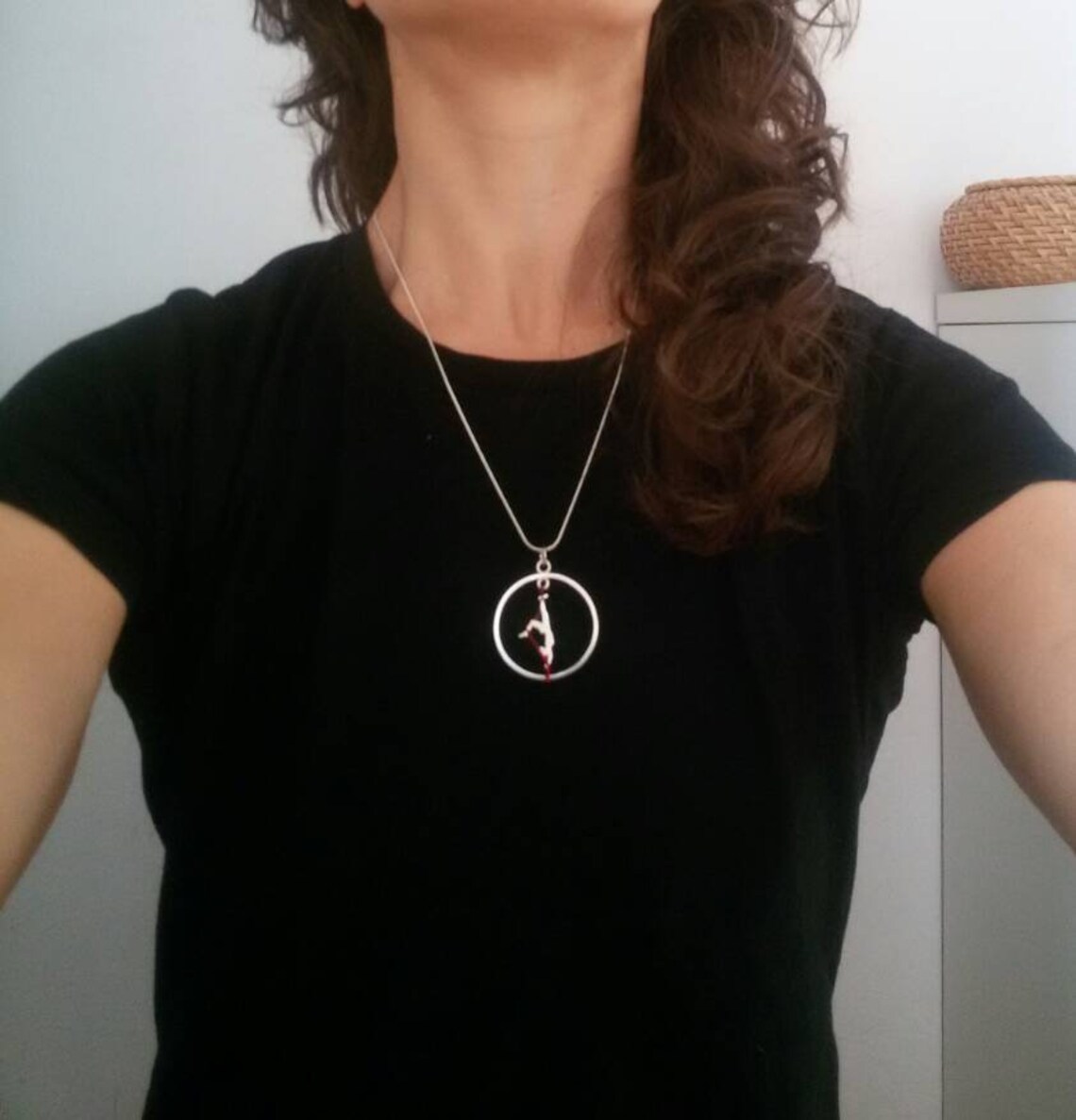 Aerial Silks Necklace Gift for Aerialists Aerial Dancers - Etsy