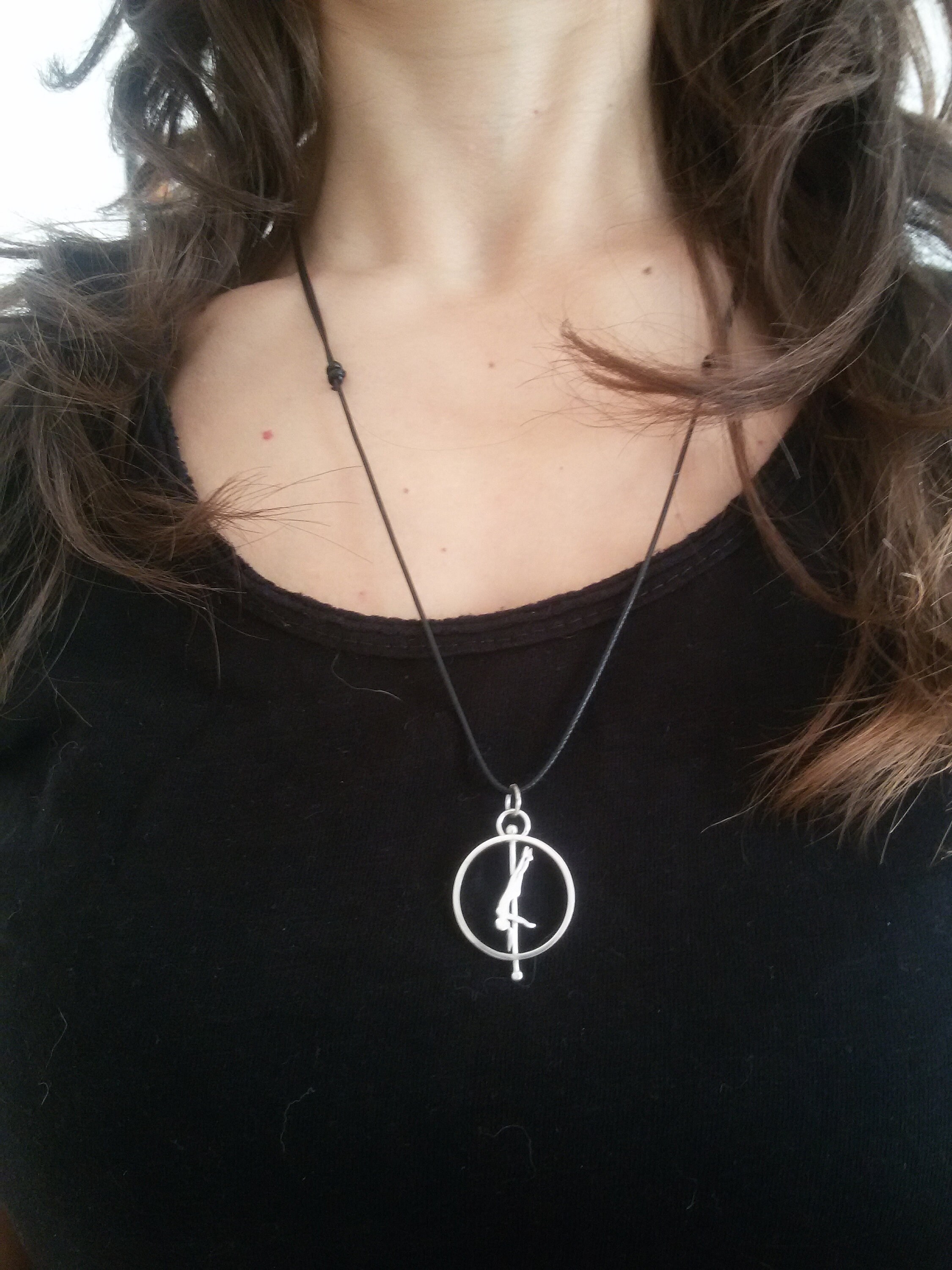 Pole dance jewelry pole dancer gift pole dance silver - Etsy Canada