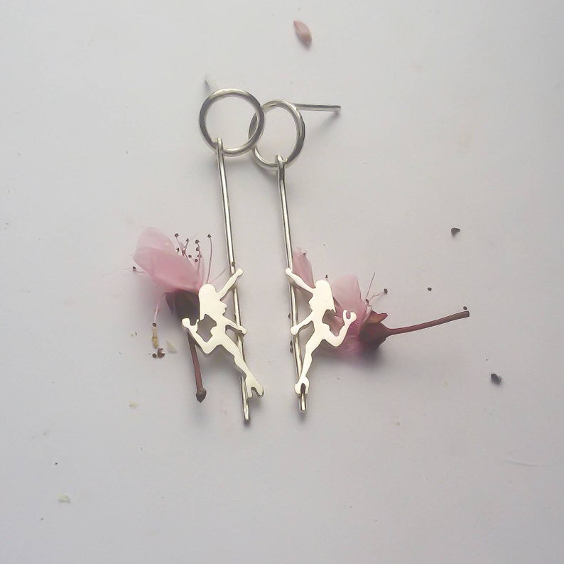 Pole Dance Earrings Personalized Gift for Pole Dancers - Etsy