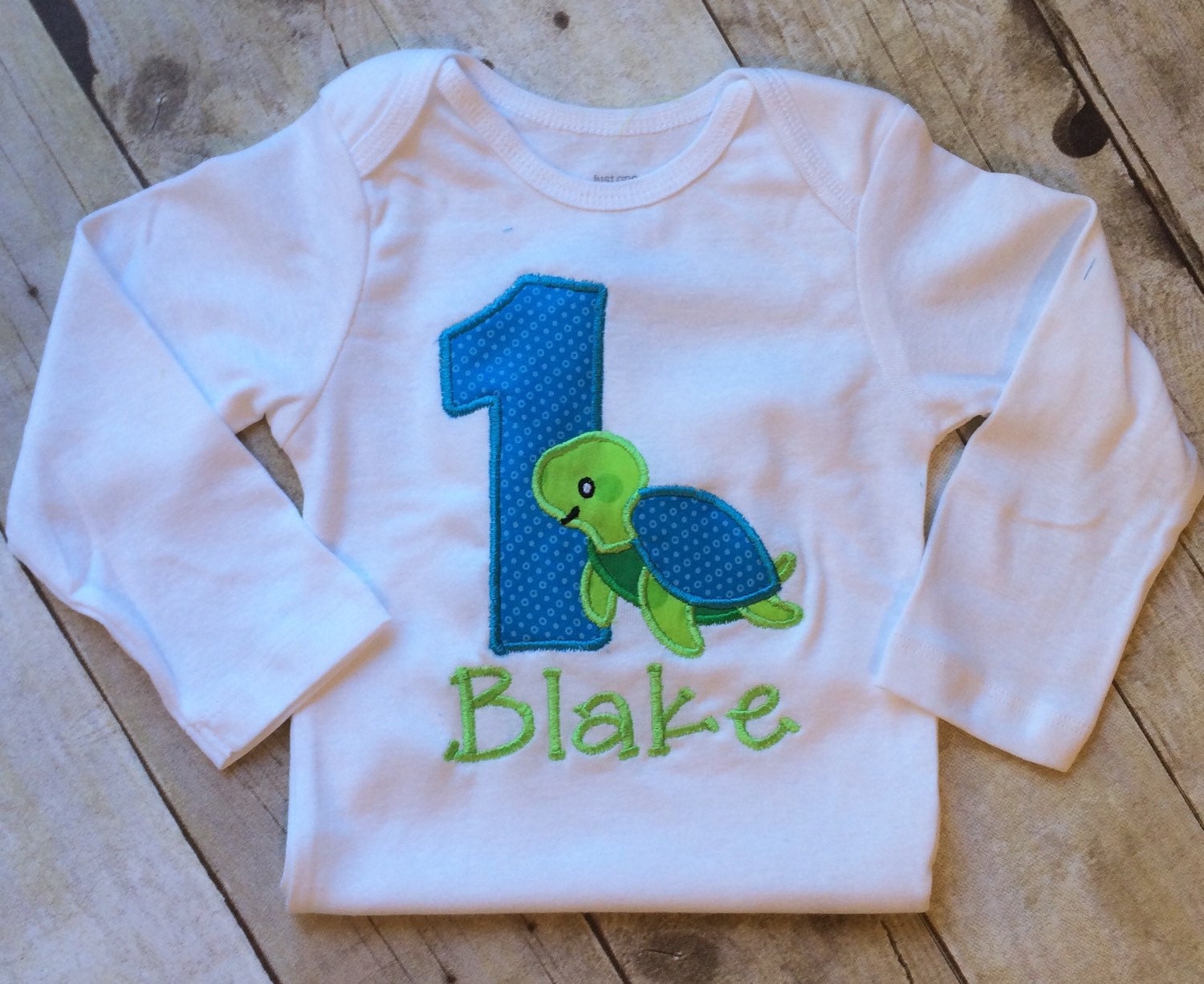 Personalized First Birthday Boys Turtle Outfit 1st Birthday - Etsy