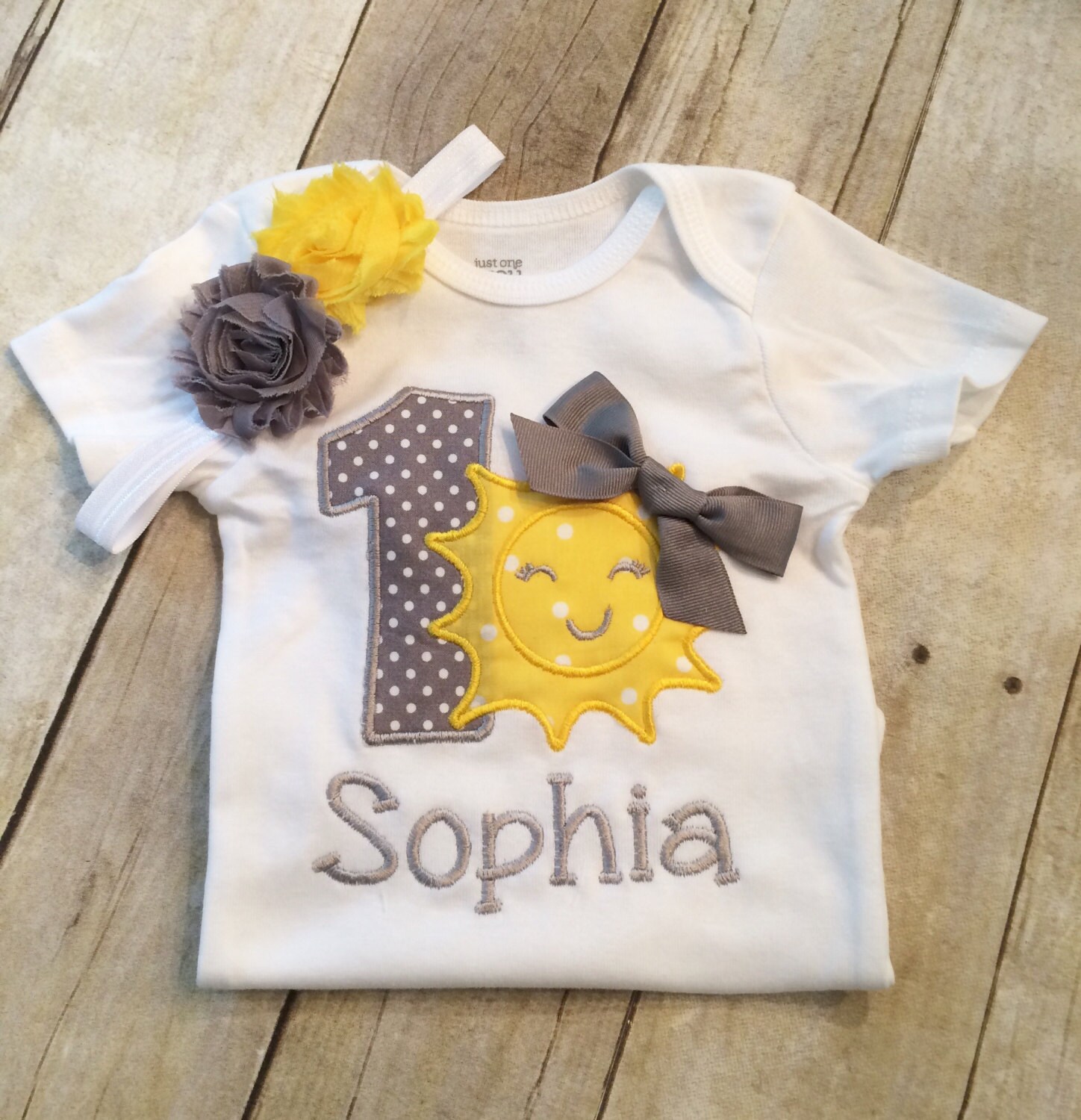 You Are My Sunshine First Birthday Outfit , 1st Birthday Sun Outfit ...