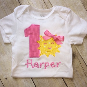 You Are My Sunshine First Birthday Outfit , 1st Birthday Sun Outfit ...