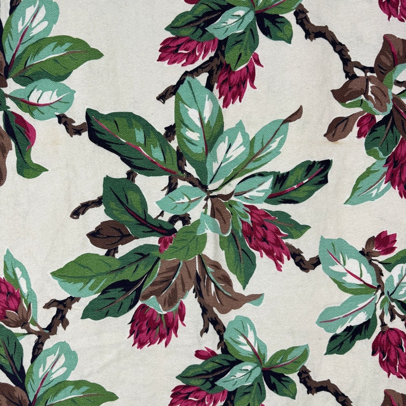 Barkcloth - Etsy